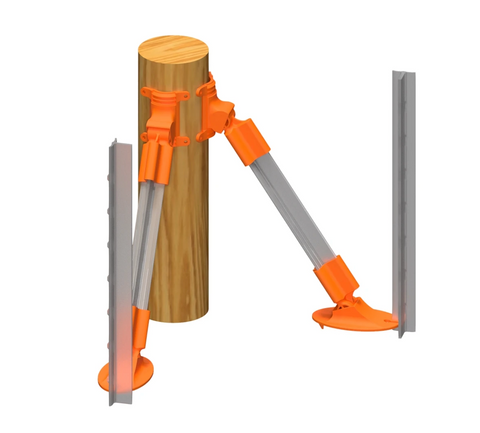 LockJawz T-Post / Wood Fence Corner Brace Kit | Gallagher Electric ...